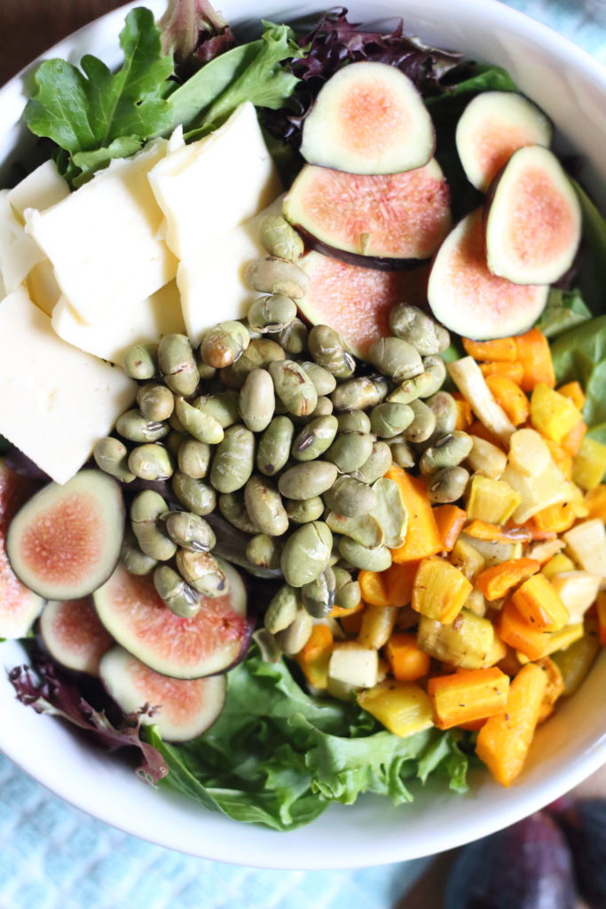 Fig Fall Salad with Fig Balsamic Dressing — Audra's Appetite
